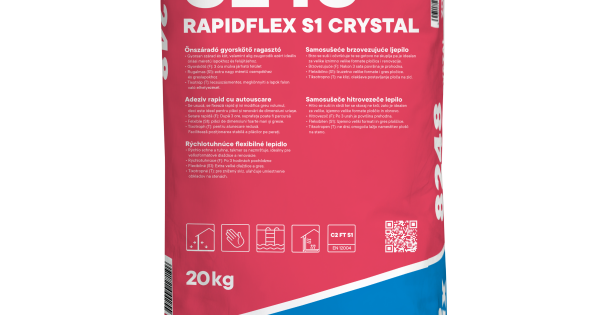 Cemix 8248 Rapidflex S1 Crystal burkolatragasztó 20kg - LBK00617371