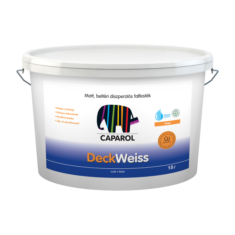 Caparol Deckweiss beltéri matt falfesték 15l - manual45