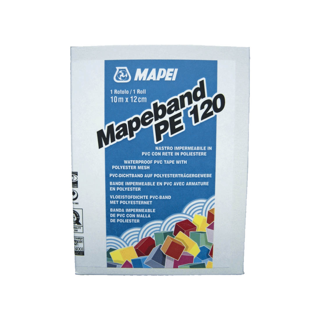 Mapei MAPEBAND PE120 PVC hajlaterősítő szalag 50m - MAPEI7953050