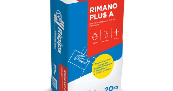 Rigips RIMANO Plus A 0-10 extra fehér univerzális felületkiegyenlítő ...