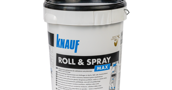 Knauf Roll and Spray Max simítóanyag 25 kg - KN00735002